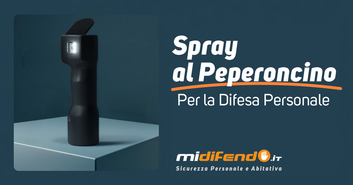 Spray Peperoncino Legale per Difesa Personale | MiDifendo