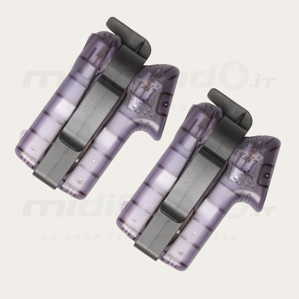 2 pistole MiDifendo GA2 + 2 Clip da cintura - MiDifendo Shop